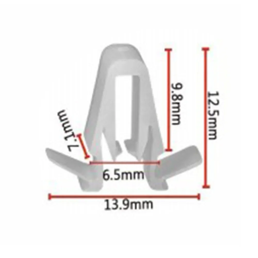 50-Door-Garnish-Moulding-Clip-Nylon-Retainer-67771-58010-For-Toyota-12 ...