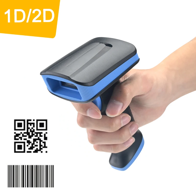 Holyhah-1D-2D-Handheld-Barcode-Scanner-Reader-QR-PDF417-Bluetooth-2-4G ...