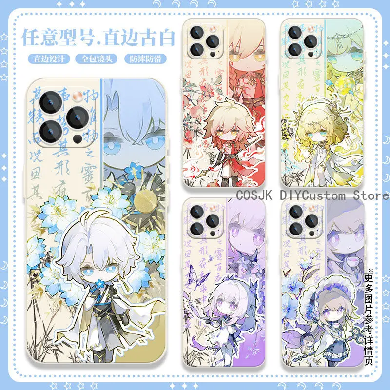Herta Phainon Castorice Game Honkai：Star Rail Iphone15 Promax Phone ...