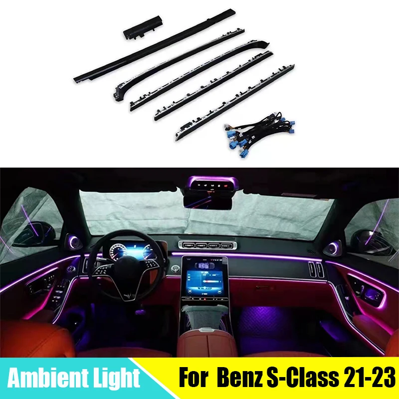 Ambient-lighting-64-Color-4D-Rotating-Tweeter-Speaker-For-Mercedes-Benz ...