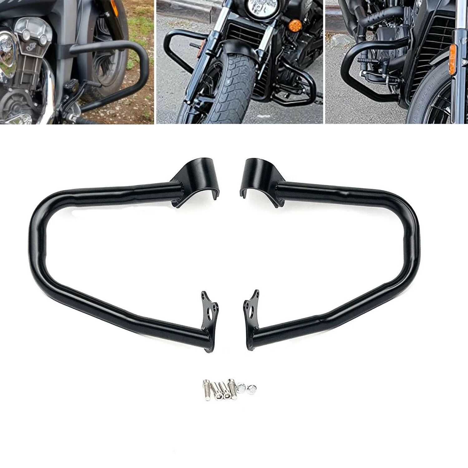 Front Engine Guard Frame Highway Crash Bar For Indian Scout Sixty ...