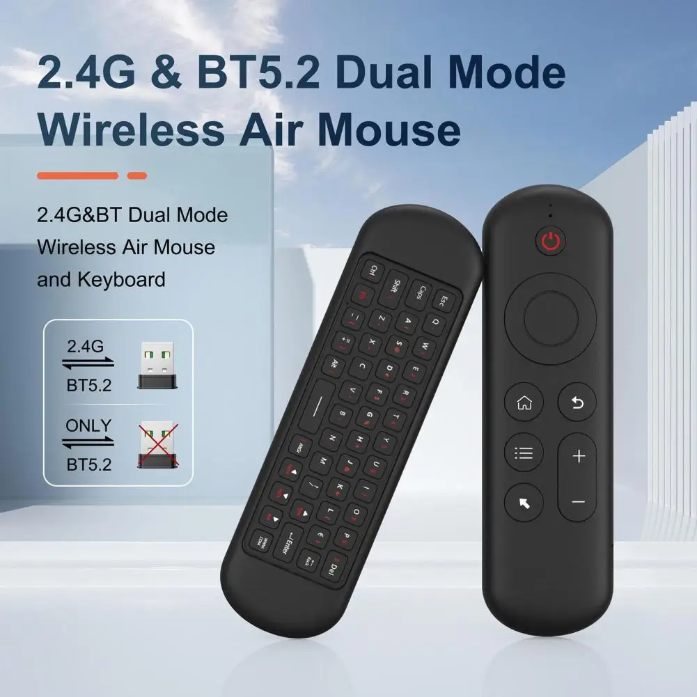 M5-Controle-Remoto-Air-Mouse-Mini-teclado-USB-Sem-fio-Entrada-por-voz ...