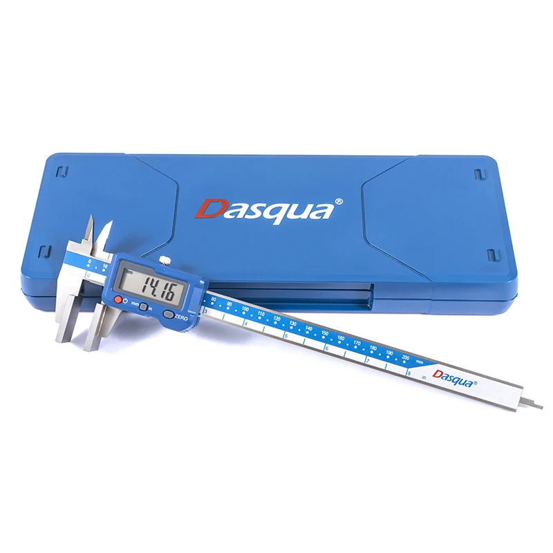 Stainless Steel 0-200mm Digital Caliper With Large Measuring Face ...