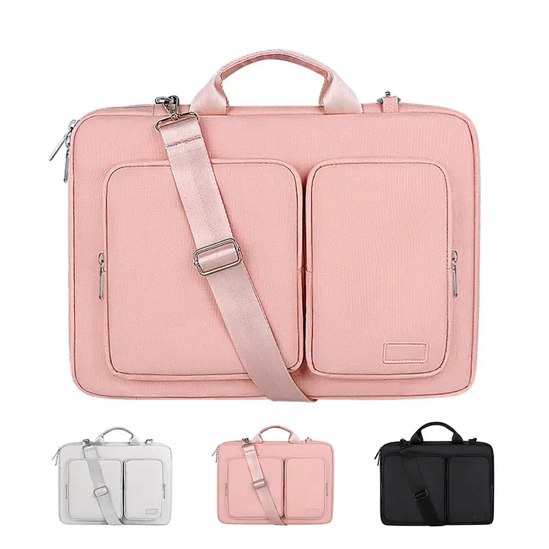 Pink Laptop Bag Portable Notebook Shoulder Case for Macbook Air Pro ...