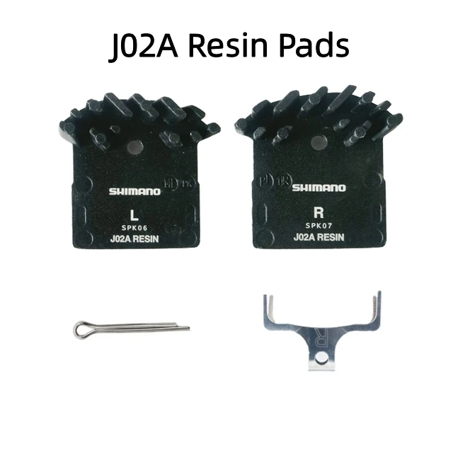 SHIMANO ICE-TECH J05A J04C J02A MTB Bicycle Resin Metal Brake Pads ...