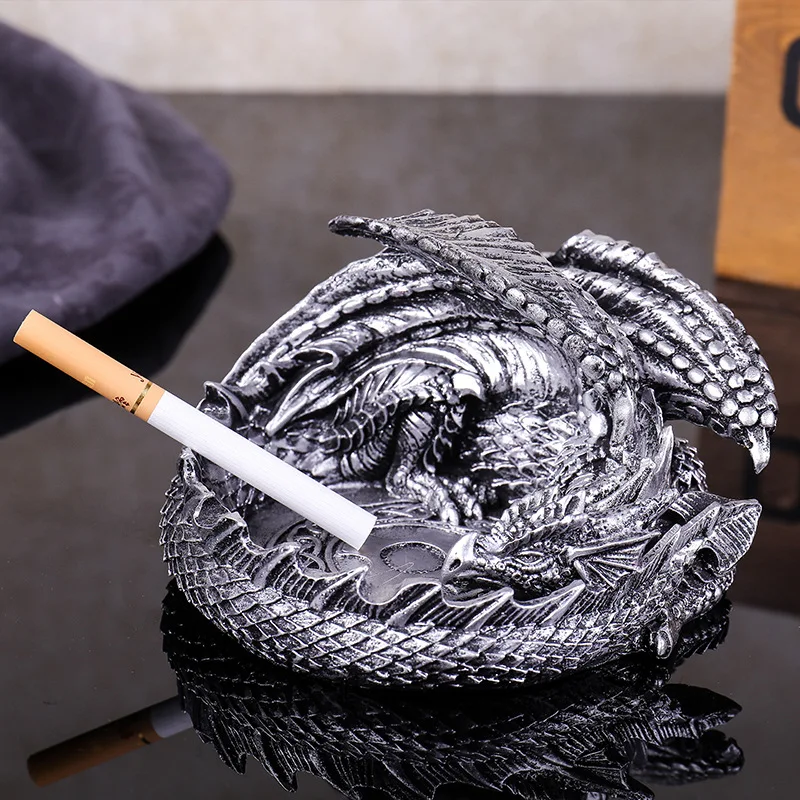Dragon Ashtray Ash Tray Creative Cigarette Smoking Ashtray Ash Plate ...