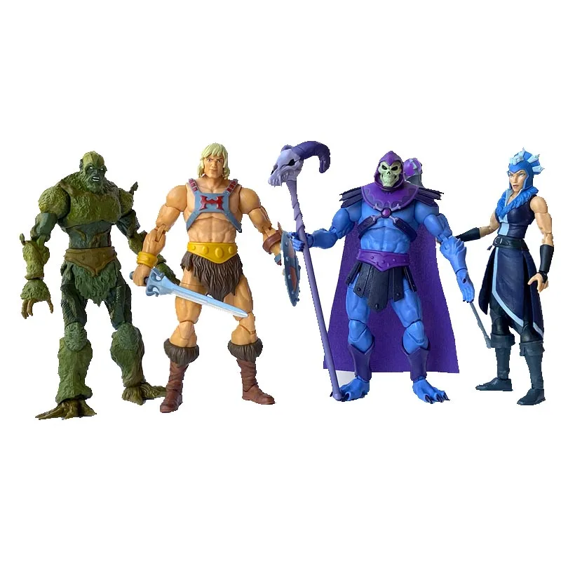 Masterverse-He-Man-Skeletor-MossMan-Action-Figure-Movable-Joints ...
