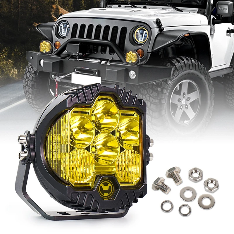 1PCS-Running-Lights-For-Off-Road-Driving-Lamp-5inch-Side-Shooter-LED ...