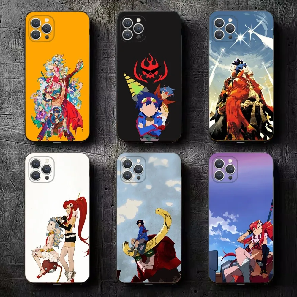 T-Tengen-Toppa-Gurren-Lagann-Phone-Case-For-iPhone-16-15-14-13-12-11 ...