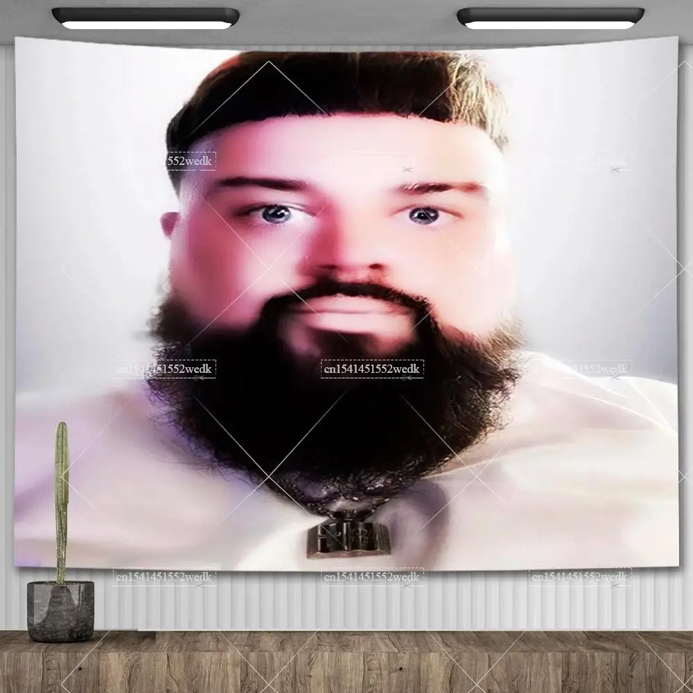 Joeyy-Airbrush-Squareprint-Tapestry-Hip-Pop-Rapper-Tapestries-For ...