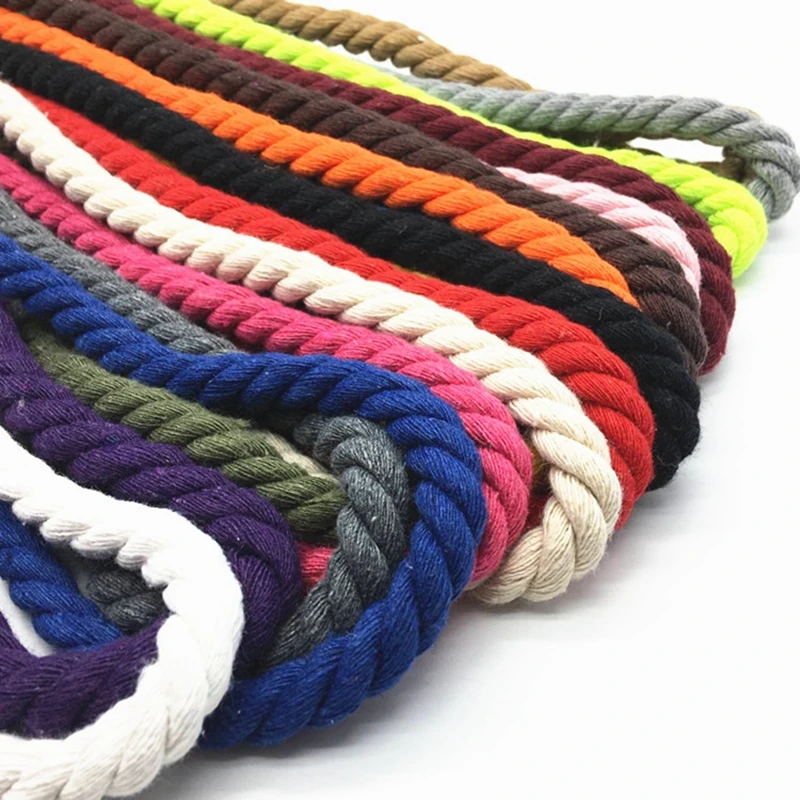 8-10-12-20mm10meters-Cotton-Rope-3-Shares-Twisted-Cordslt-DIY-Lanyard ...