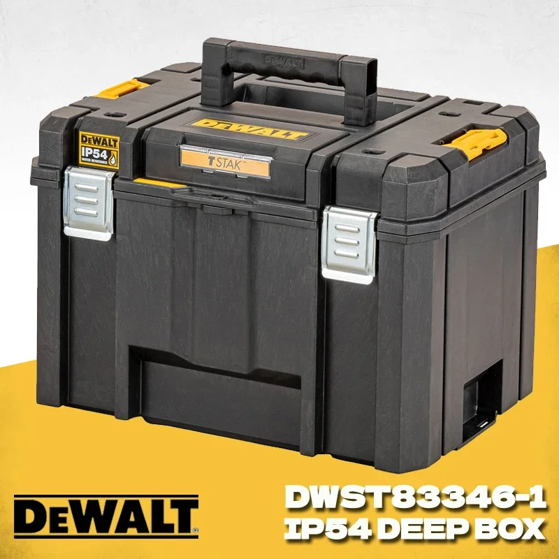DEWALT-DWST83346-1-IP54-Deep-Box-TSTAK-2-0-Large-Box-30kg-Load-Capacity ...