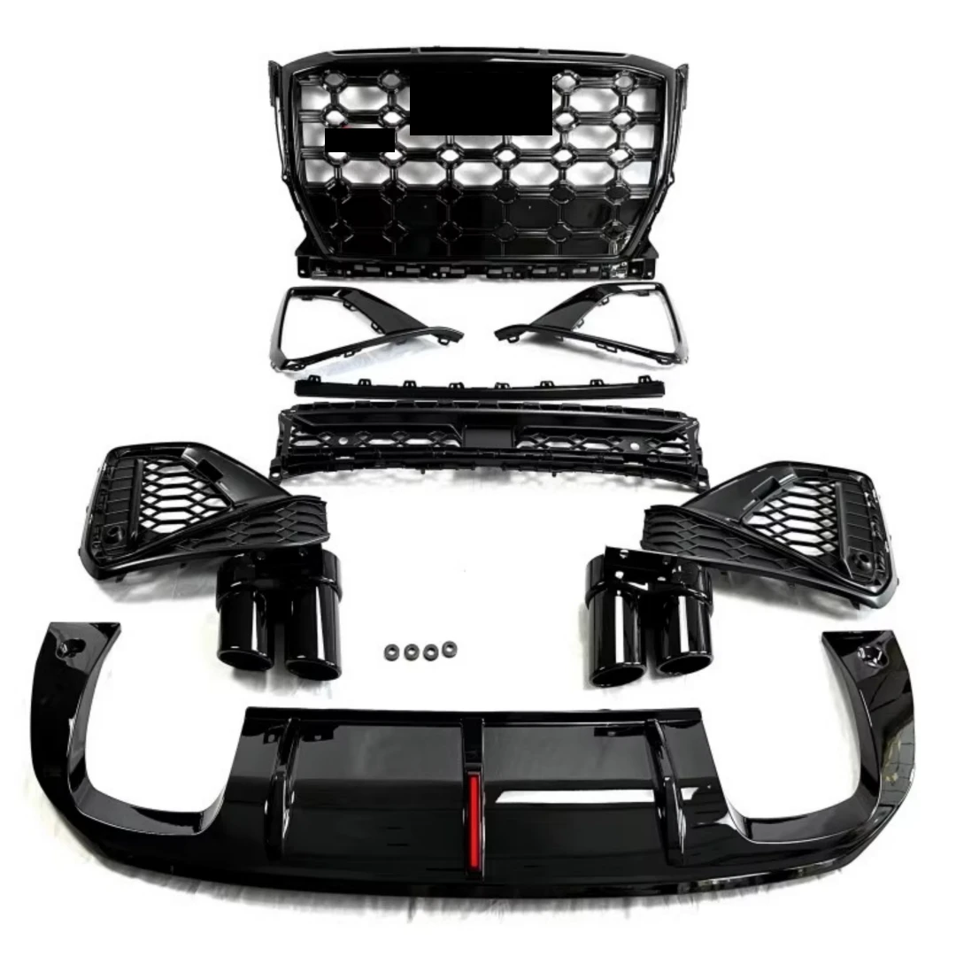 Body-Kit-Grill-Mask-Grid-radiator-grille-for-Audi-Q2-modified-SQ2-RSQ2 ...