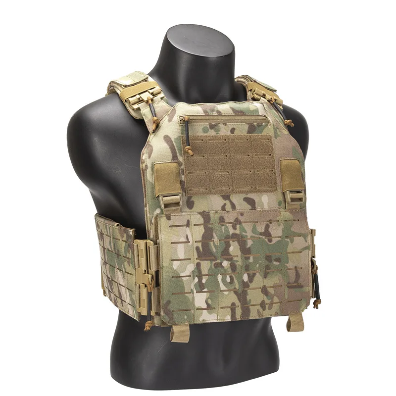New-combat-vest-6094-quick-detachable-light-laser-cut-tactical-vest ...