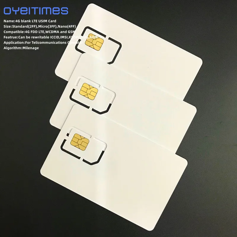 OYEITIMES-4G-LTE-Program-SIM-Card-USIM-SIM-Card-128k-LTE-Programmable ...