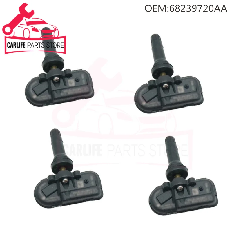 New 68239720AA 434MHZ TPMS Tire Pressure Sensor For Jeep Cherokee Dodge RAM 1500 2500 3500 4500 ...