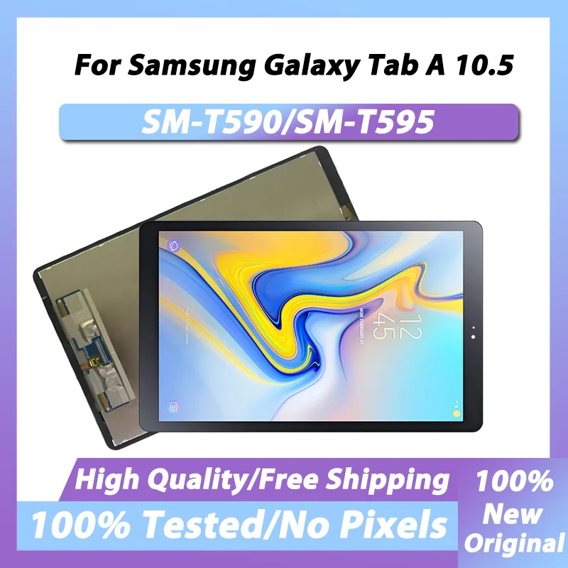 100% testado para samsung galaxy tab a2 SM T590 SM T595 t595 t590 ...