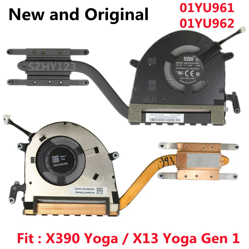 New Original CPU Cooling Fan Cooler Heatsink Radiator For Lenovo ...