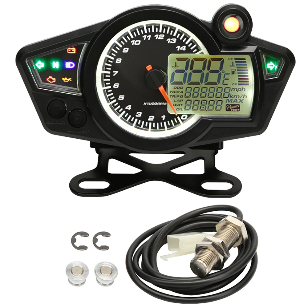 Universal-LCD-Digital-Motorcycle-Odometer-Speedometer-Tachometer-Meter ...
