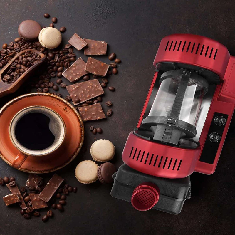 Rotary-Roaster-Heat-Uniform-Roaster-Electric-Small-Household-Coffee ...