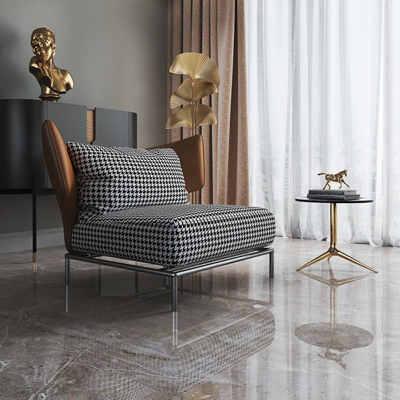 Single-Nordic-Living-Room-Chair-Luxury-Wingback-Single-Cozy-Living-Room ...