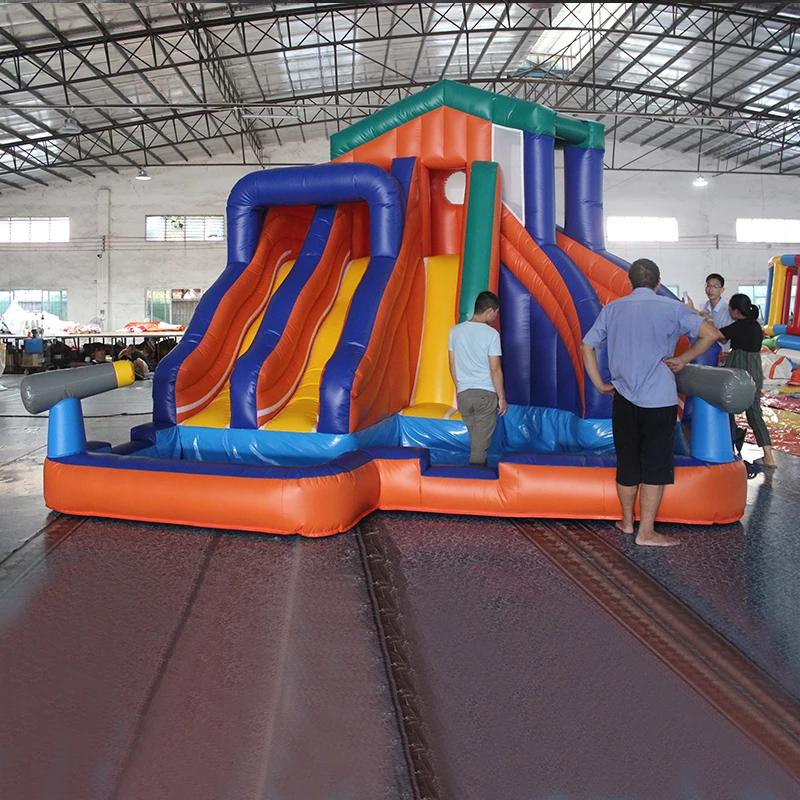 Inflatable Bounce House Water Slides Giant Inflatable Combo For Kids ...