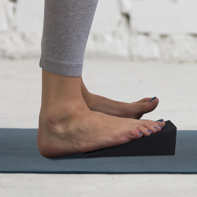 Gastrocnemius Stretch With Wedge