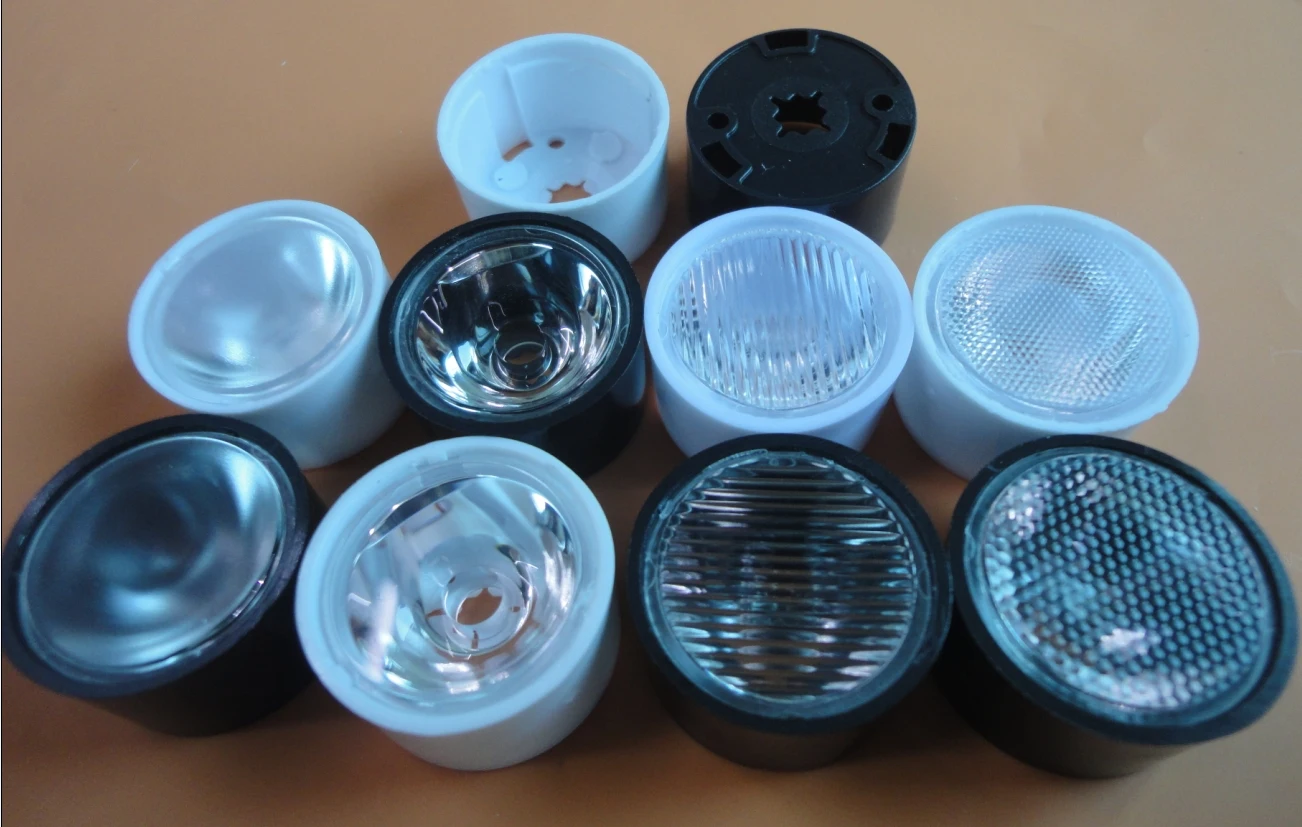 XPE2-XPG2-Lens-With-holder-Diameter-21-5mm-Frosted-Stripe-Smooth-and ...