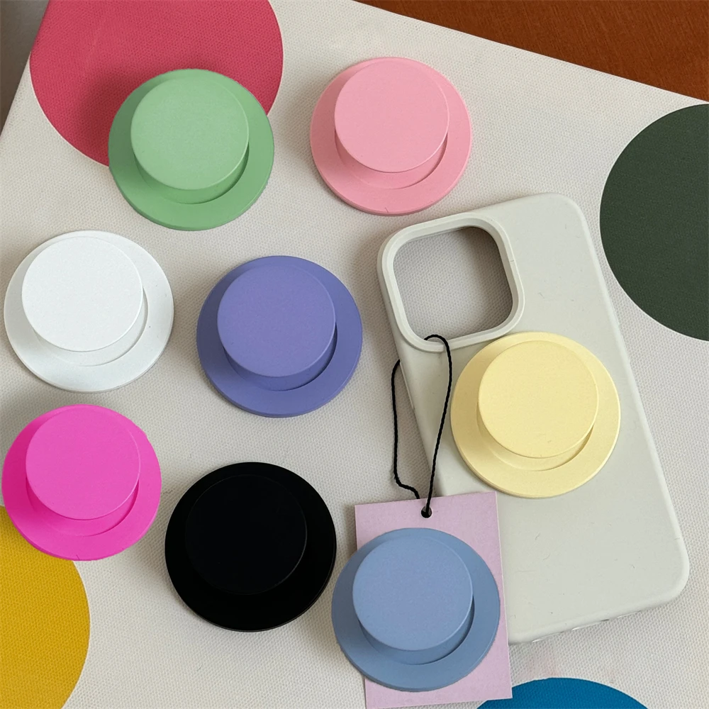 Korean Cute Solid Color For Magsafe Magnetic Phone Griptok Grip Tok ...
