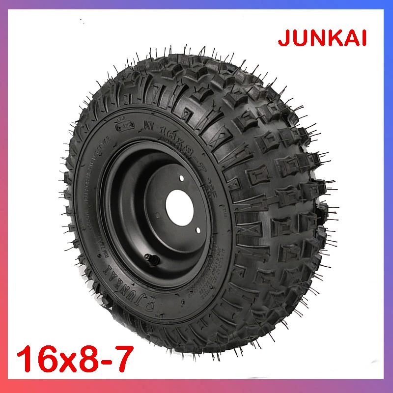 고품질 오프로드 타이어, 4 륜 오토바이 ATV 고 카트 휠용, 16x8 7 인치, 125cc, 110cc|바퀴 ...