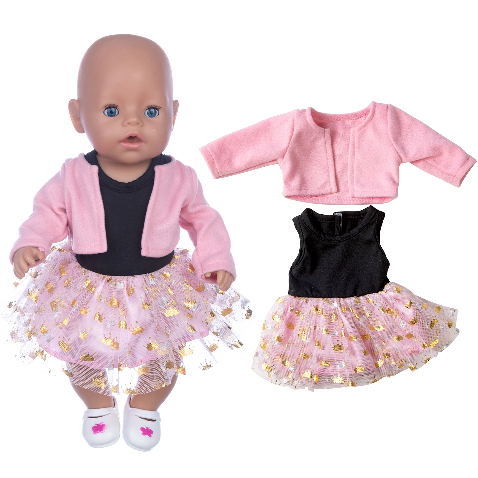 Baby Reborn Baby Clothes Accessories Reborn | Girl Doll Clothes 18 Inch ...