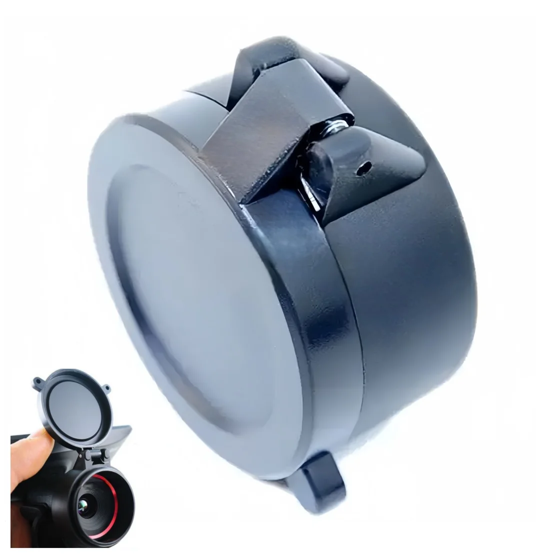 Tactical Objective Lens Cover Cap Hunt Night Vision Spot Scope Sight ...