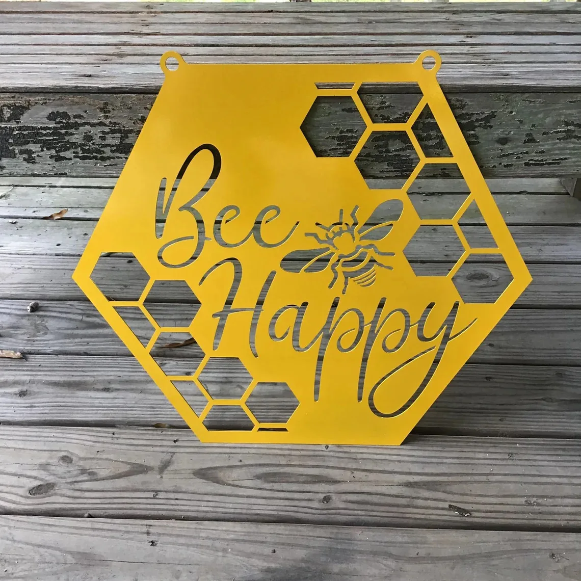 Bee-Hive-Metal-Sign-Bee-Day-metal-pendant-wrought-iron-hanging-signage ...
