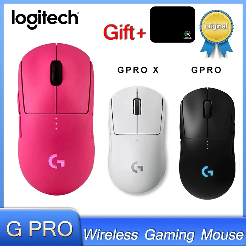 ماوس الألعاب اللاسلكي من Logitech G PRO X Superlight بمستشعر 16K DPI ماوس الألعاب اللاسلكي ...