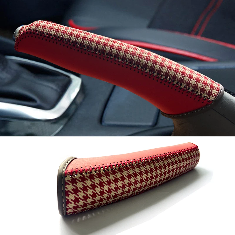 Car-Hand-Brake-Covers-Case-For-PORSCHE-911-Genuine-Leather-and-With ...