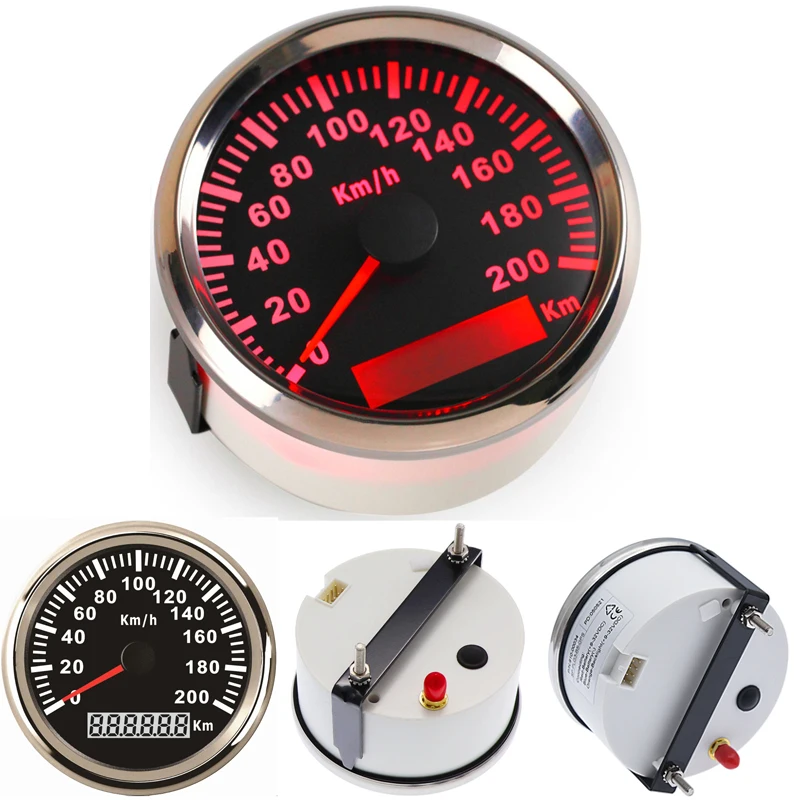 Medidores modificados para automóviles, de 85mm velocímetros GPS, 0 200 ...