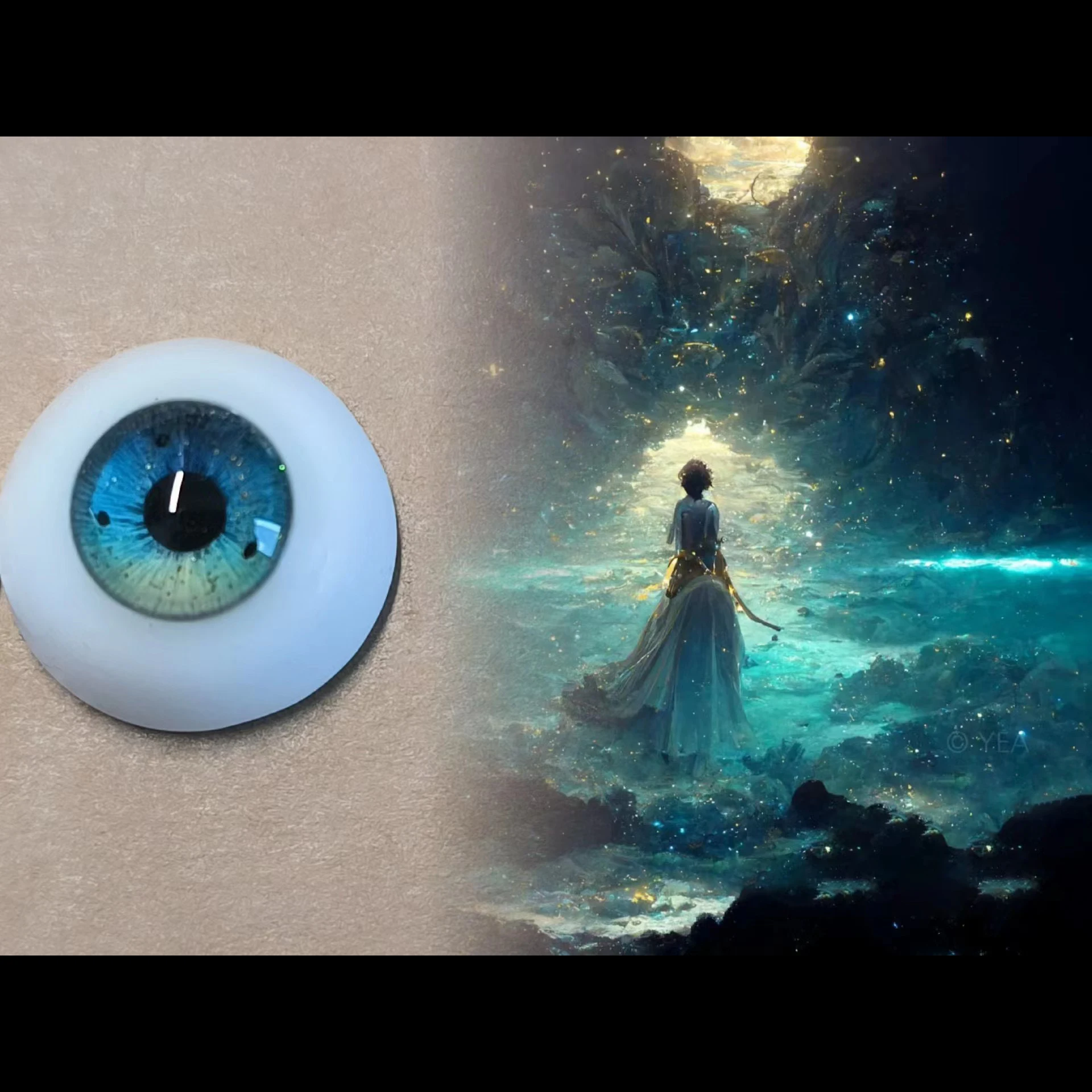 BJD-SD-Butter-Eyes-Resin-DIY-Handmade-Accessrespiration-Globe-oculaire ...