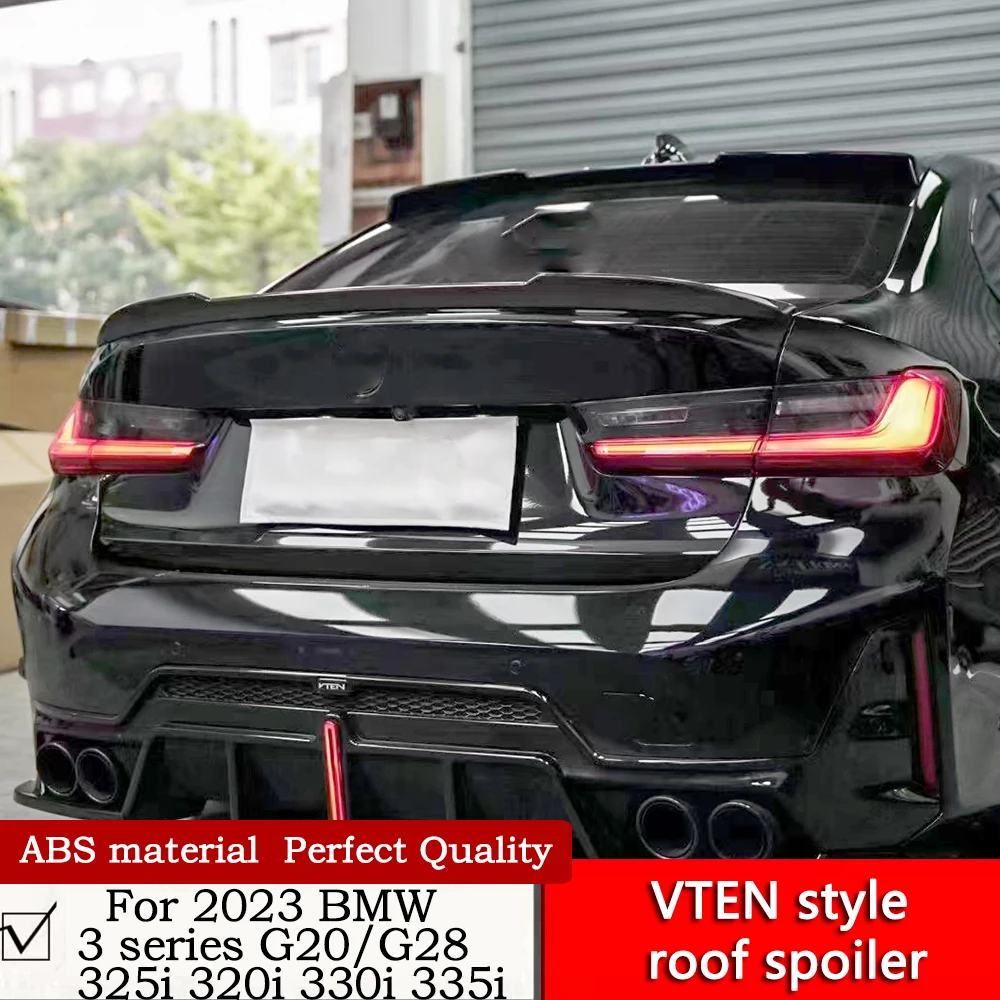 For-2023-BMW-3-series-G20-add-VTEN-style-roof-spoiler-325i-320i-330i ...