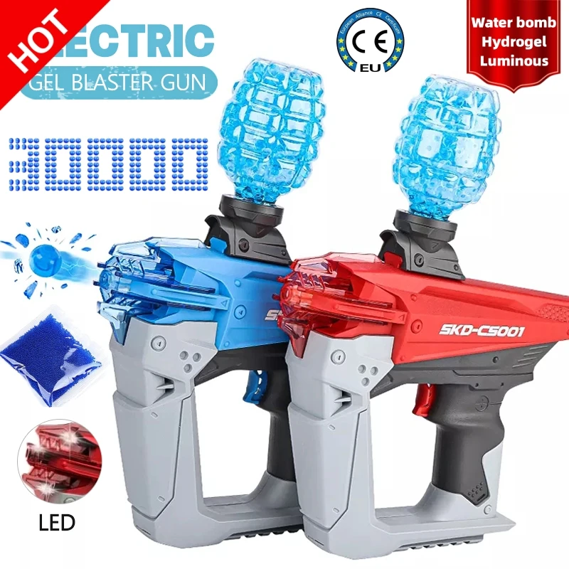 Gel-Balls-Gun-Blaster-LED-Night-Light-Water-Beads-Splatter-Tiro-Alvo ...