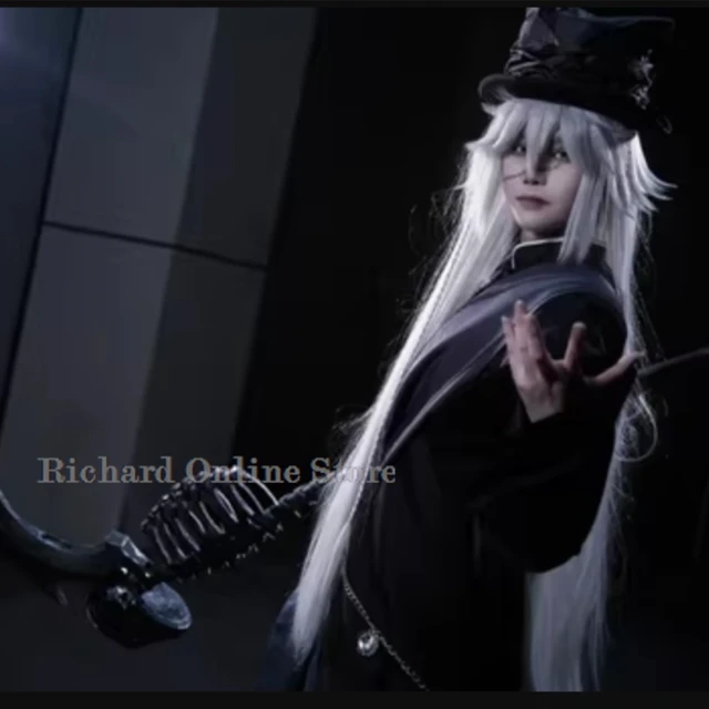 Undertaker Kuroshitsuji Cosplay Anime Black Butler Men Women's Grim