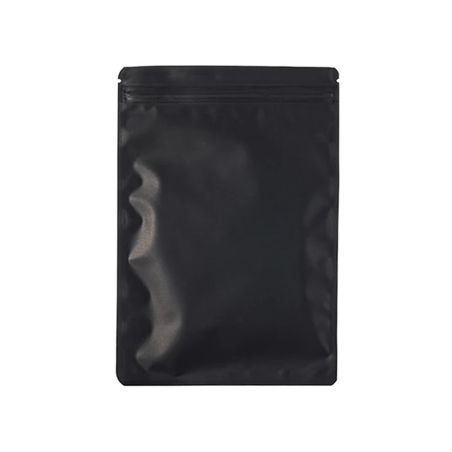 10-50pcs Double Sided Metallic Mylar Flat Zip Lock Package Bags Smell ...