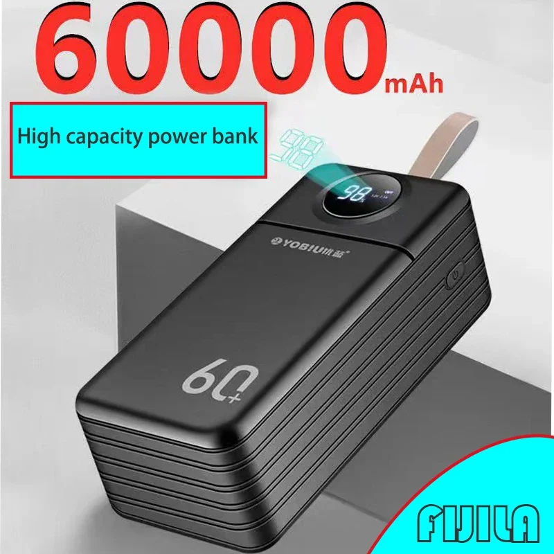 Power Bank 60000 mAh High Capacity Power Bank Quick Charge 50000 mAh ...