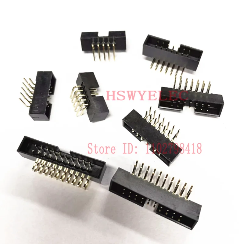 Штекерный разъем 6P 10P 14P 16P 18P 20P 26 30P 34P 40P 50 контактов, 10 ...