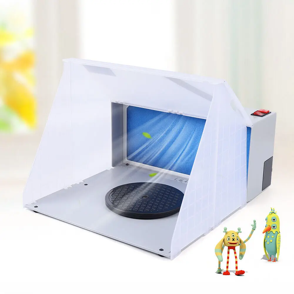 Airbrush-Cabin-For-Spray-Booth-Box-Airbrush-Extraction-System-Paint ...