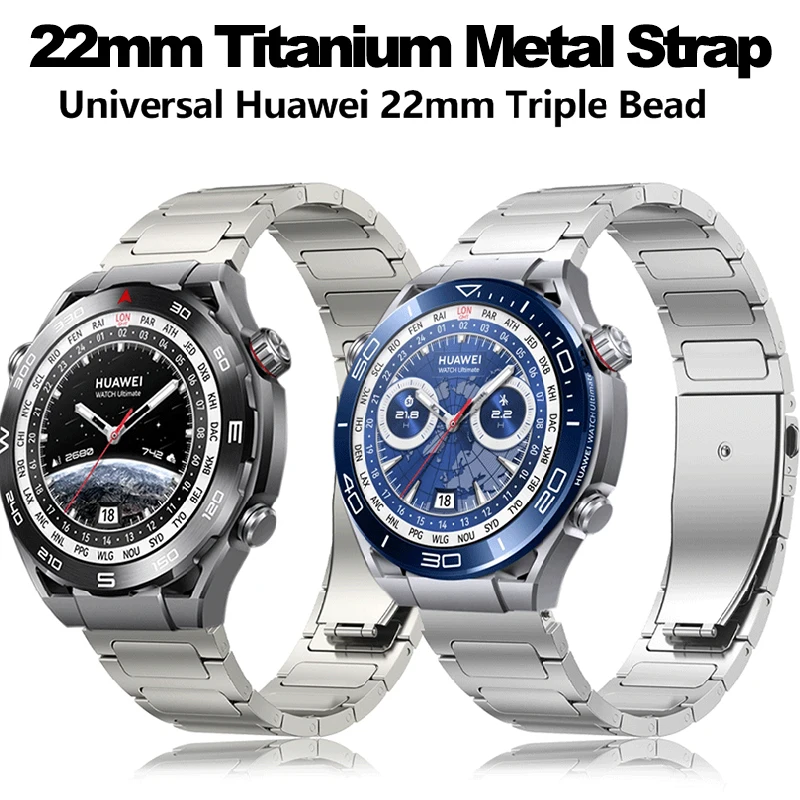 Correa-de-Metal-de-titanio-de-22mm-para-Huawei-4-4pro-3-3pro-nueva ...