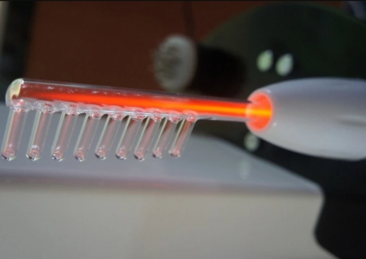 Scalp-care-device-accessories-machine-glass-comb-infrared-ozone-comb ...