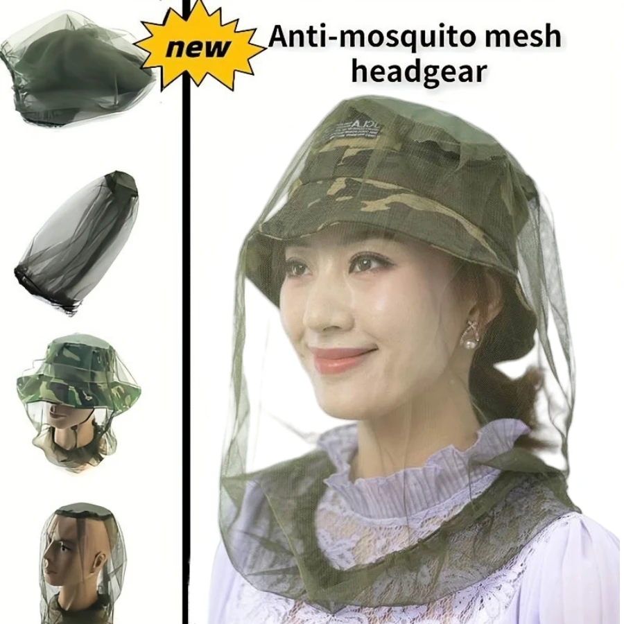 1Pcs-Mosquito-Net-Head-Outdoor-Camping-Anti-Mosquito-Protection-Insect ...