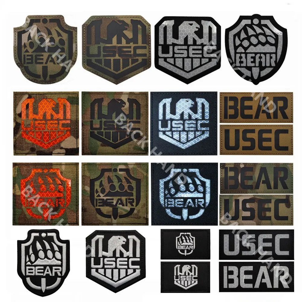 Russia Escape from Tarkov USEC BEAR PVC Patch Embroidered Patches ...