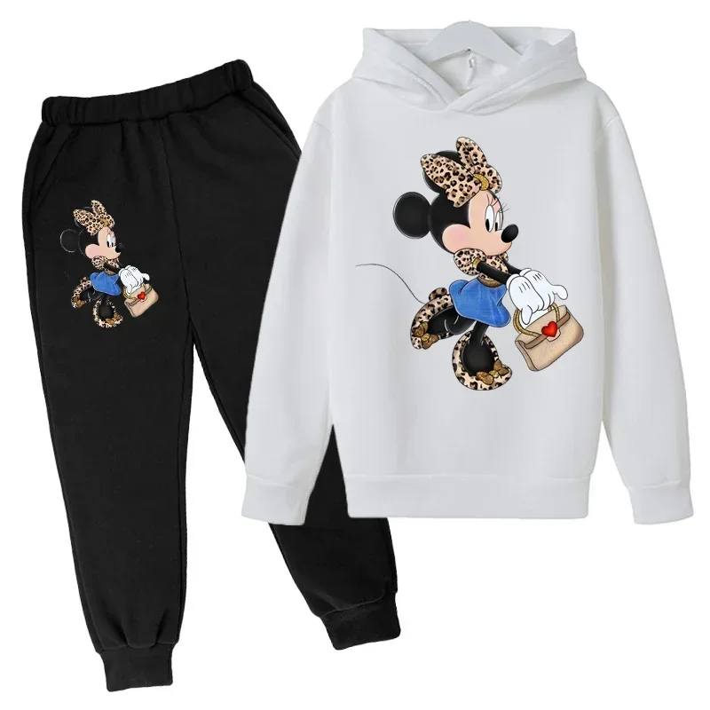 Disney-ropa-de-Minnie-Mouse-para-ni-os-conjunto-de-Sudadera-con-capucha ...