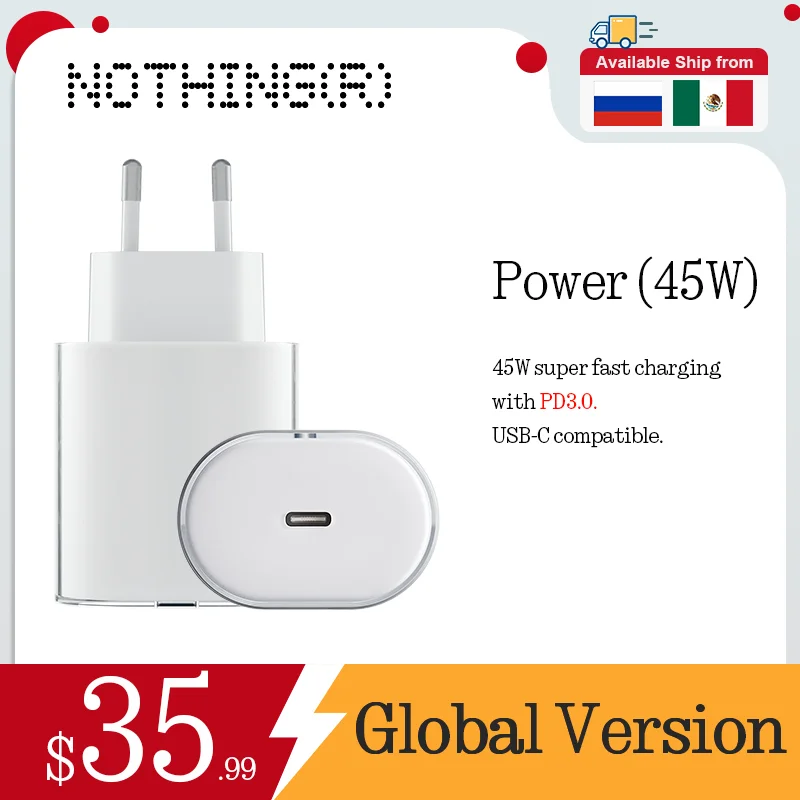 Original-45W-EU-Charger-for-NOTHING-phone-1-super-fast-charging-with ...